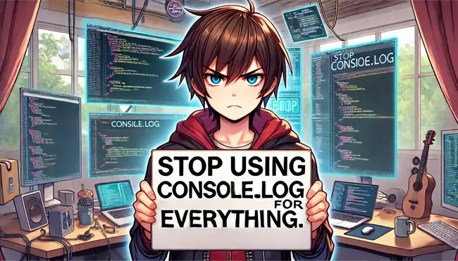 ¡Basta de utilizar console.log para todo!